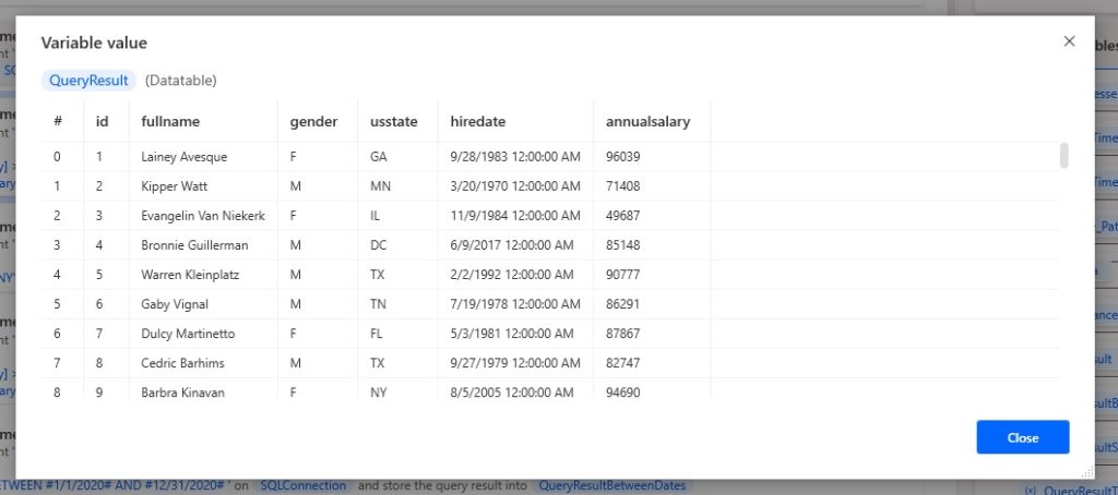 Power Automate Desktop: Read & Filter Excel With SQL Query