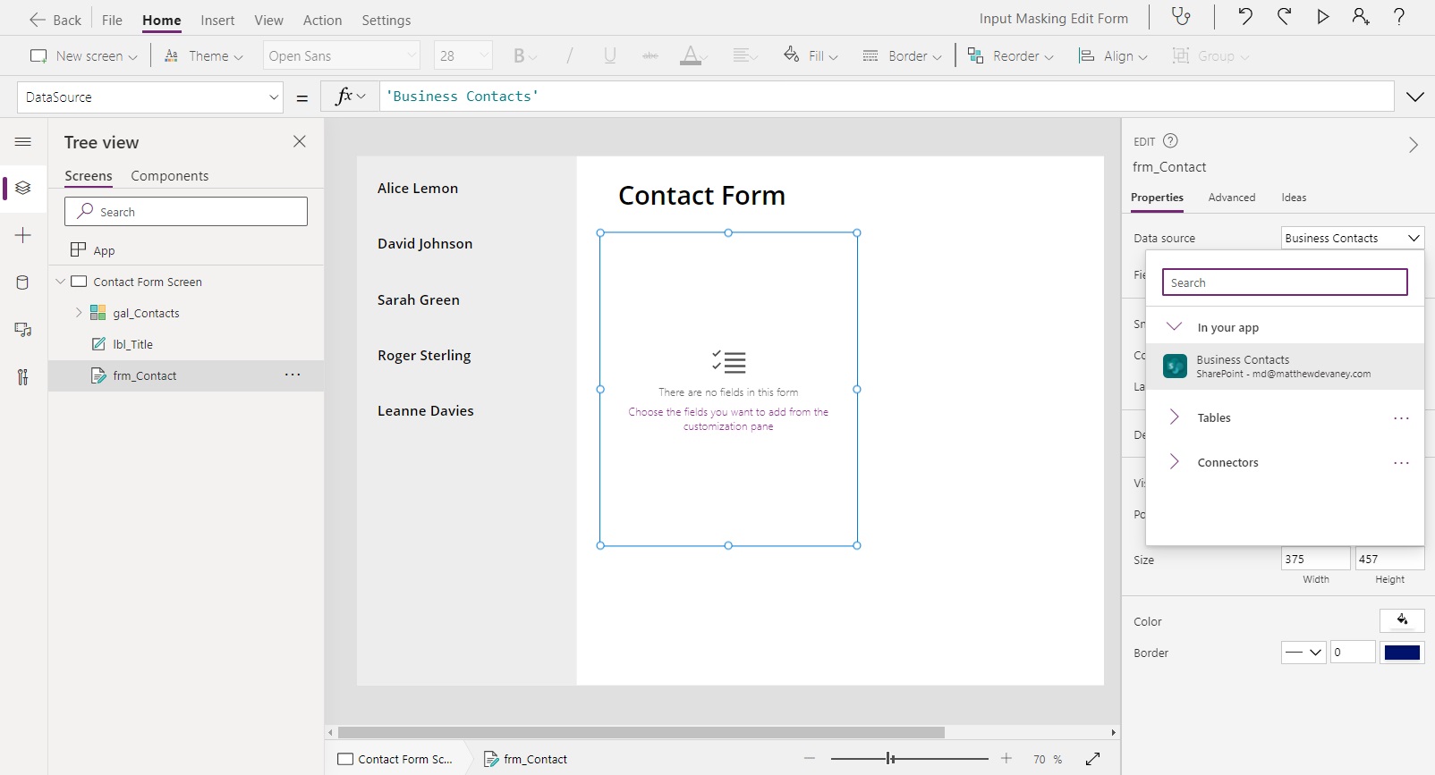 Power Apps Phone Number Formatting In A Form Input Mask