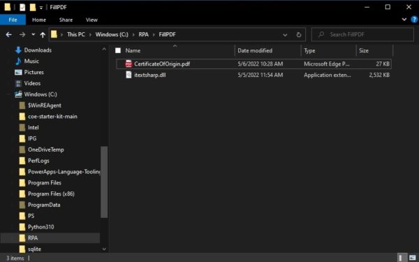 Fill PDF Form Fields 5x Faster With Power Automate Desktop