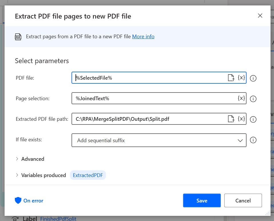 Merge And Split Pdf Files With Power Automate Desktop