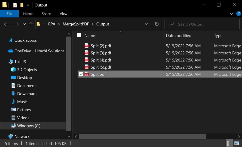 Merge And Split Pdf Files With Power Automate Desktop
