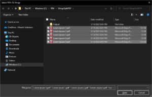 Merge & Split PDF Files With Power Automate Desktop