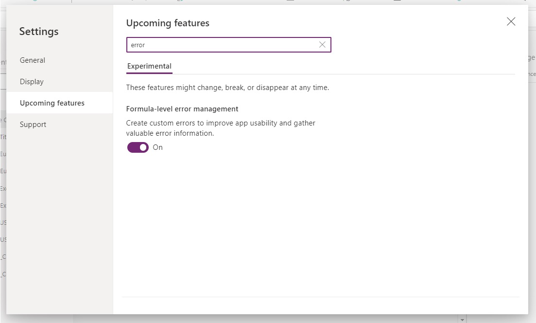 Power Apps Onerror Property Capture And Log Unexpected Errors