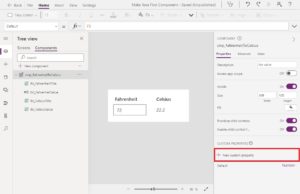 Make Your First Power Apps Canvas Component