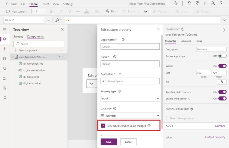Make Your First Power Apps Canvas Component