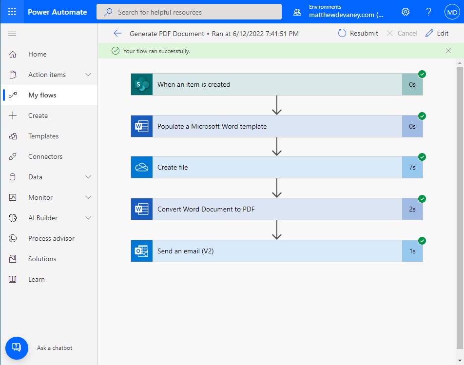 Easiest Way To Generate A PDF In Power Apps (No HTML)