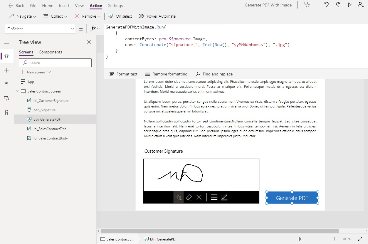 Power Apps Add An Image To A PDF Form