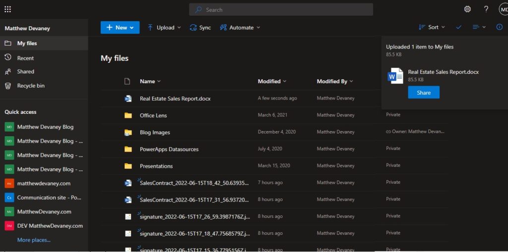 Power Automate Create Word Document With A Repeating Section