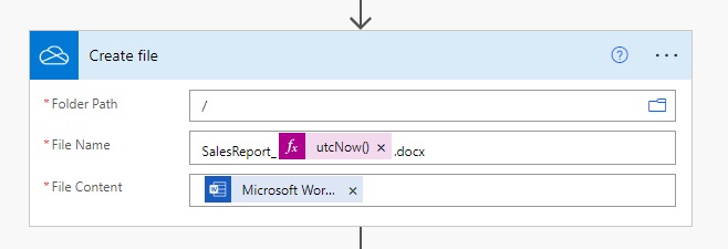 Power Automate Create Word Document With A Repeating Section