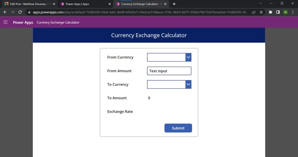 Power Apps Tip: Hide The Navigation Bar In Play Mode