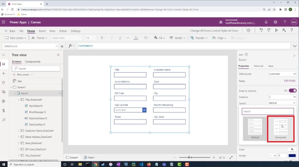 Power Apps Hack To Style All Form Controls In Seconds