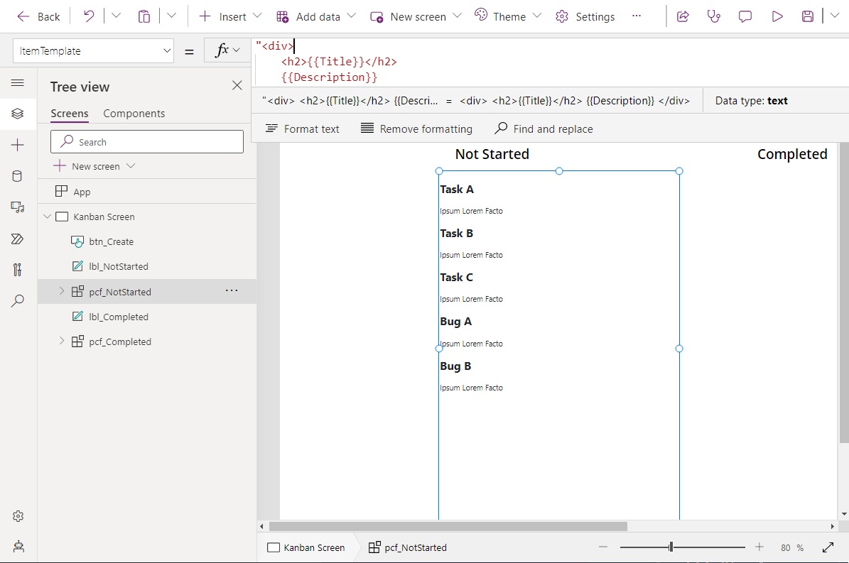 Dynamics 365 : Power Apps Drag & Drop Kanban code sample