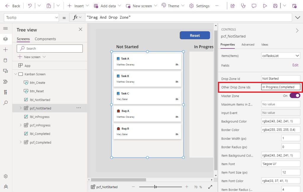 Power Apps Drag & Drop Kanban Tutorial