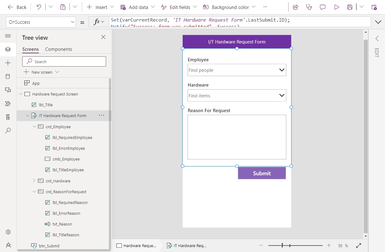 Power Apps People Picker Delegation Workaround
