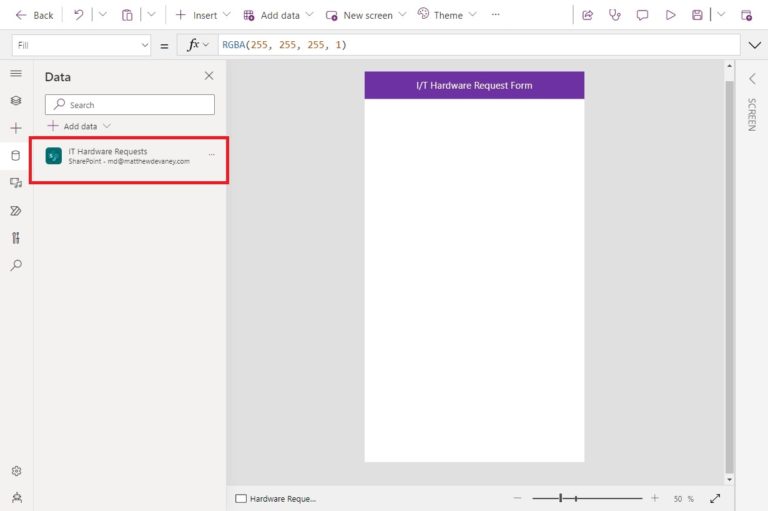 Power Apps People Picker Delegation Workaround