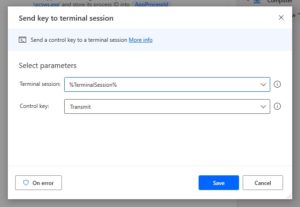 How To Run AS400 With Power Automate Desktop Terminal Actions