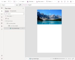 Power Apps Curved Header UI Design For Mobile Apps