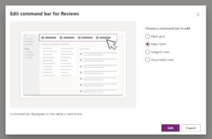 Power Apps Custom Page Modal Dialog For Model-Driven Apps