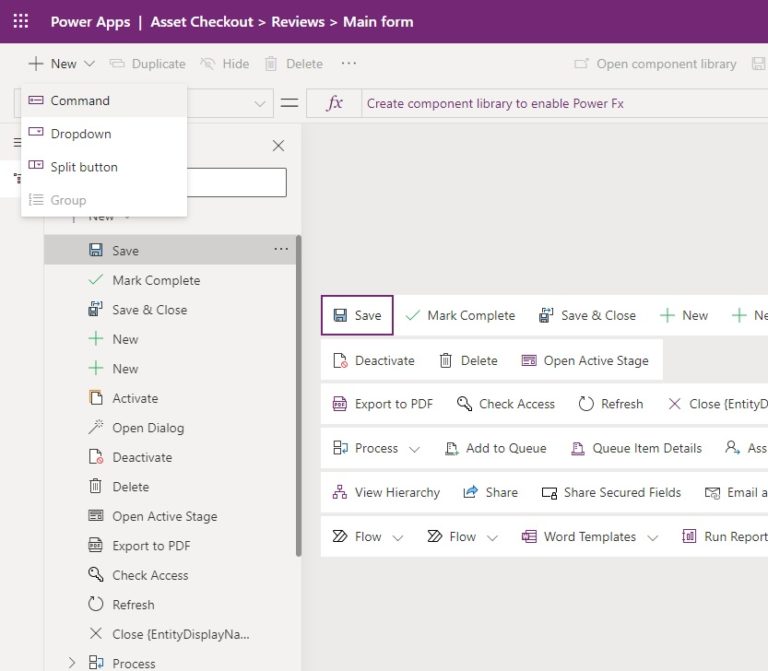 Power Apps Custom Page Modal Dialog For Model-Driven Apps