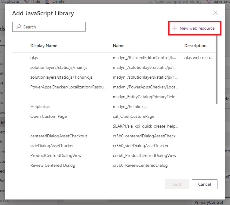 Power Apps Custom Page Modal Dialog For Model-Driven Apps