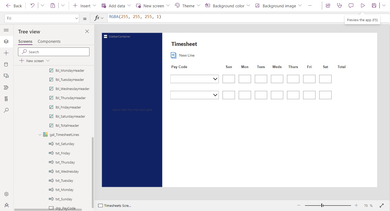 Make A Power Apps Timesheets App Part 1