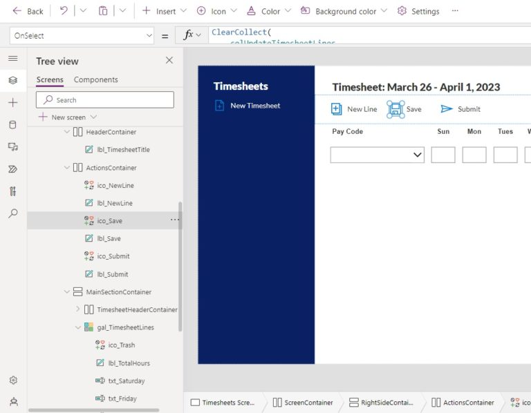 Make A Power Apps Timesheet App Part 2