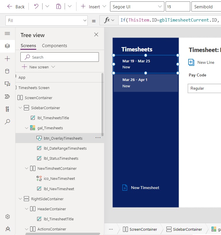 Make A Power Apps Timesheet App Part 2