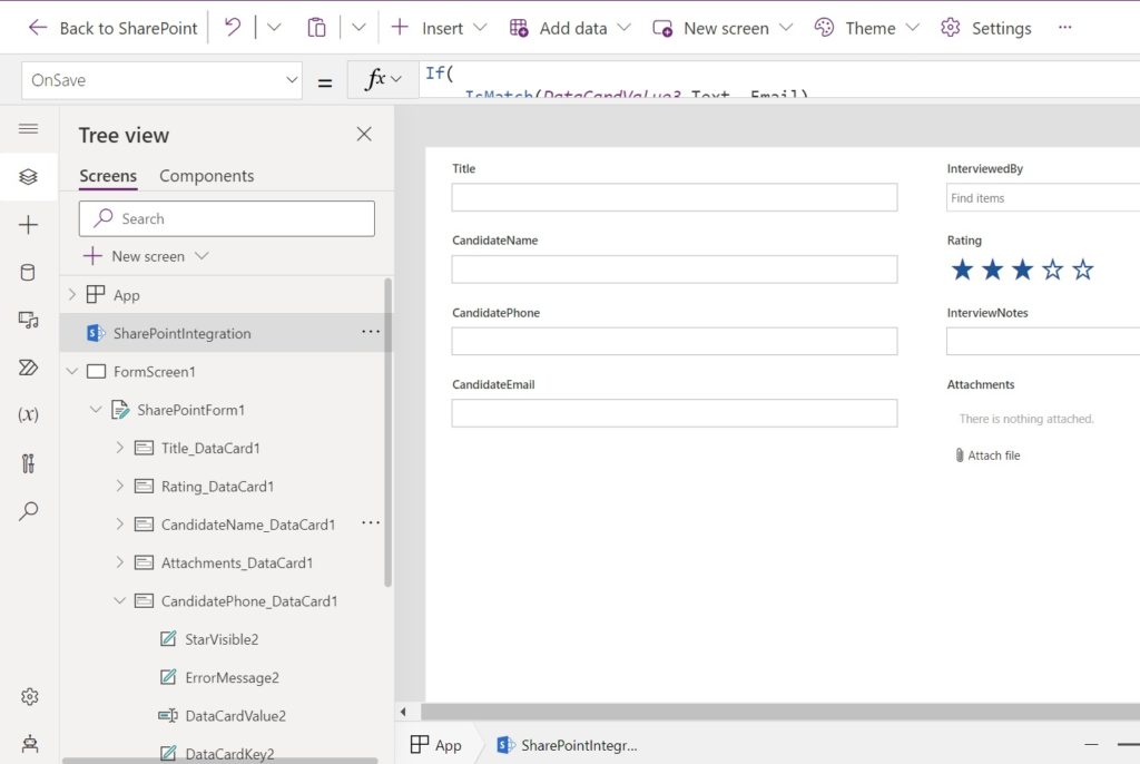 Power Apps: Customize A SharePoint List Form