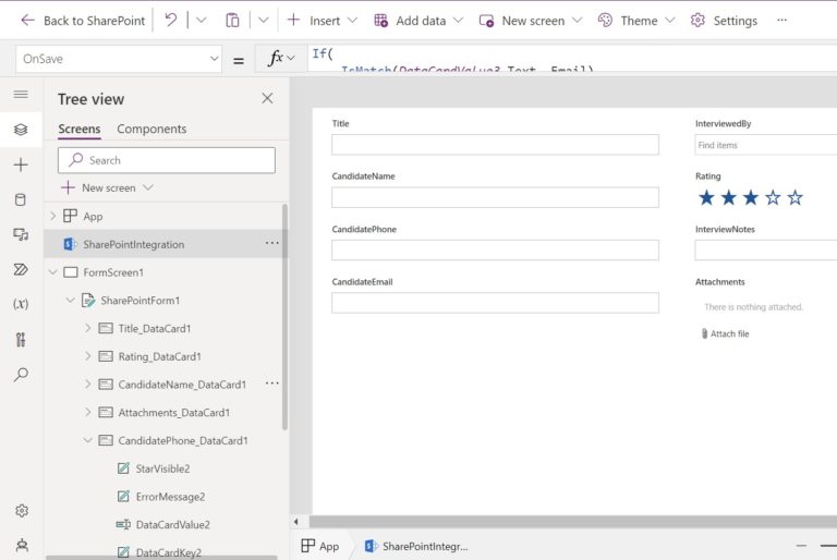 Power Apps: Customize A SharePoint List Form