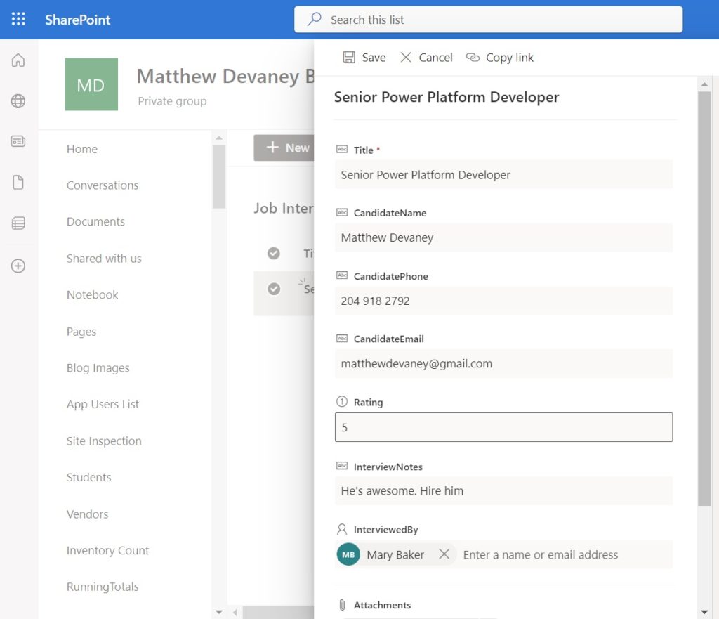 Power Apps: Customize A SharePoint List Form