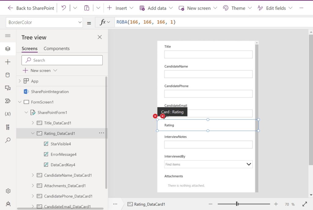 Power Apps: Customize A SharePoint List Form