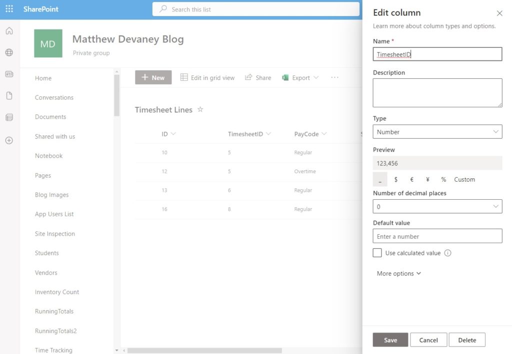 Make A Power Apps Timesheet App Part 2
