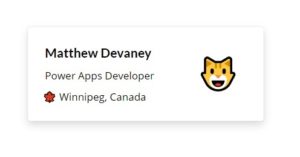 Matthew Devaney - No Ads, No Fluff, Just Power Apps Stuff