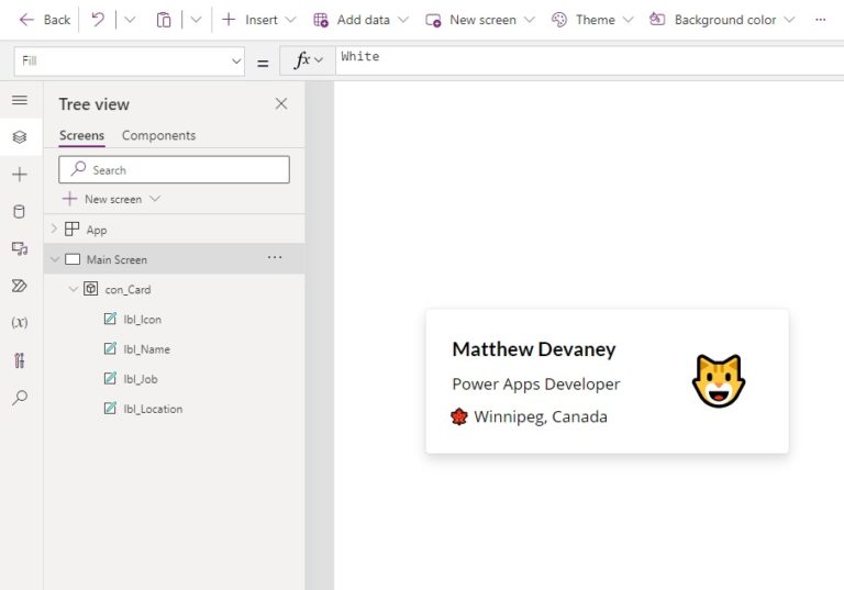 Ridiculously Simple Power Apps Drop Shadow Technique