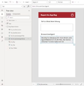 Power Apps Host Object - Get Web Browser And O/S Details