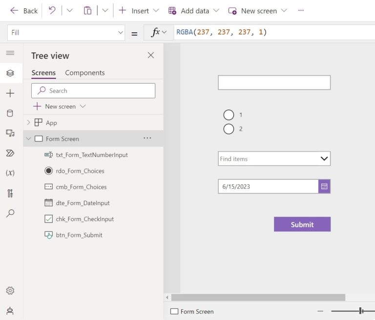 Power Apps Dynamic Forms - Generate Forms From Question List