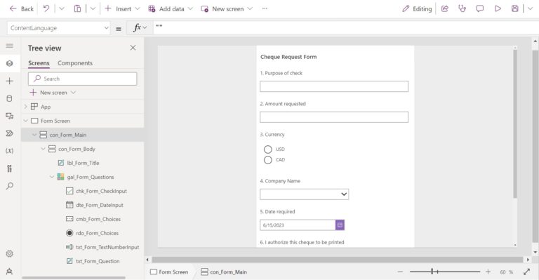 Power Apps Dynamic Forms Generate Forms From Question List