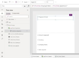 Power Apps Dynamic Forms - Generate Forms From Question List