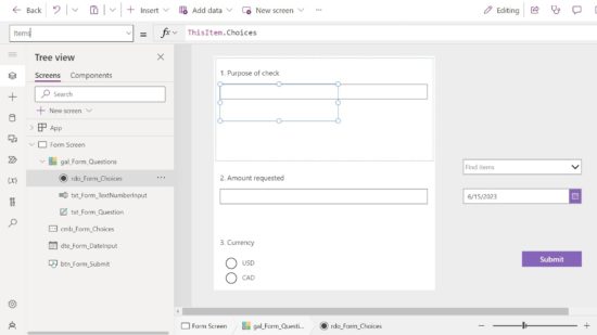 Power Apps Dynamic Forms Generate Forms From Question List