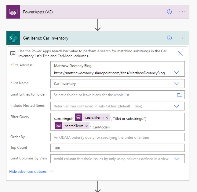 Power Automate Standards: Commenting Code