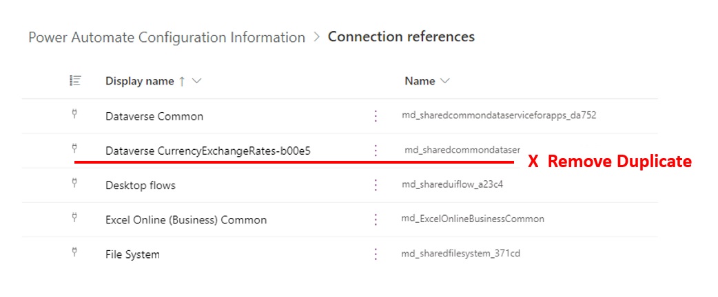 Power Automate Standards: Connection References