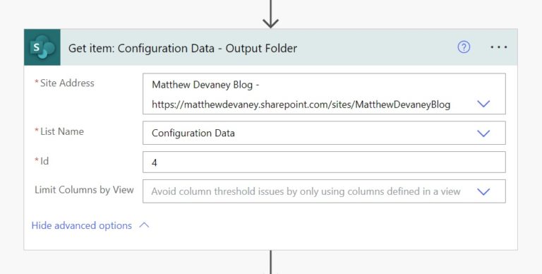 Power Automate Standards: Variables