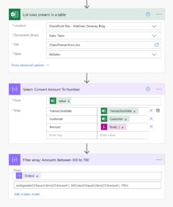 How To Filter Excel Table Rows In Power Automate: Text Numbers, Dates