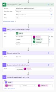 How To Filter Excel Table Rows In Power Automate: Text Numbers, Dates
