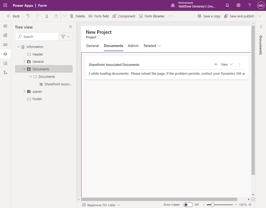 How To Setup Sharepoint Integration Model Driven Power Apps