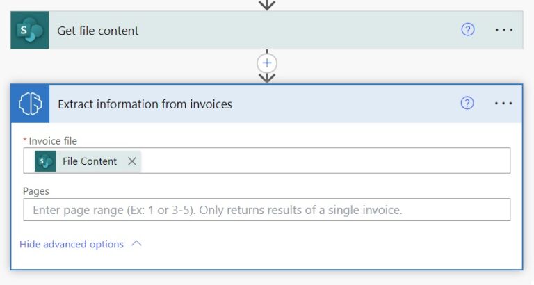 Extract Invoice Details With Power Automate And AI Builder