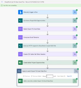 Create An Excel File And Add Rows Using Power Automate