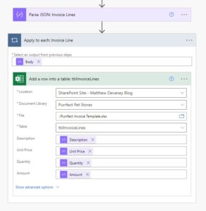 Fill-In An Excel Template With Power Automate