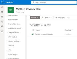 Fill-In An Excel Template With Power Automate