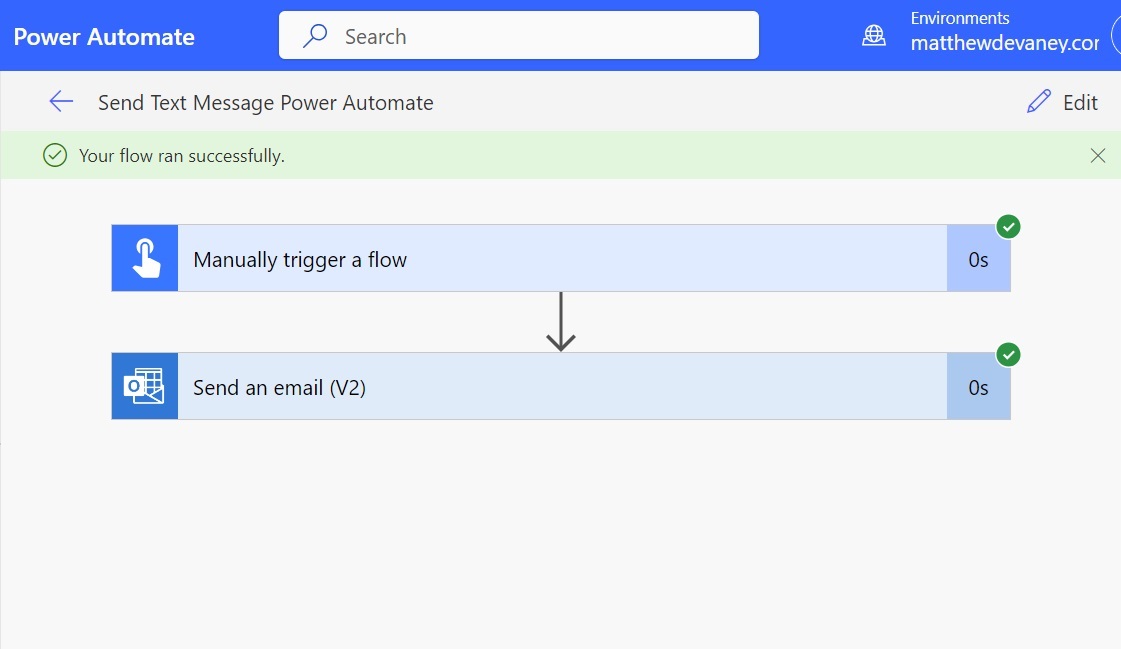 Send A Text Message Sms Mms With Power Automate For Free